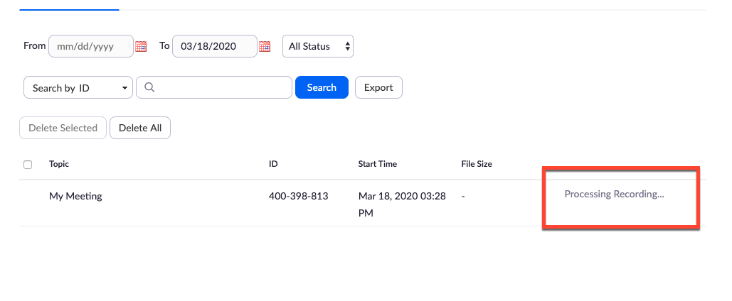 Where to find Zoom recordings – csol lawtech